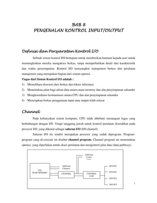 8 pengenalan input output | PDF
