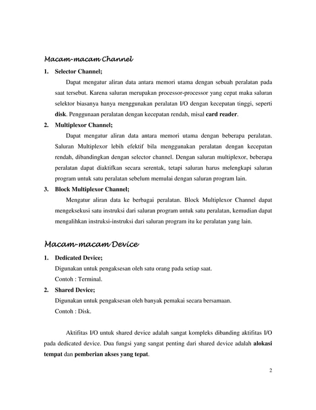 8 pengenalan input output | PDF