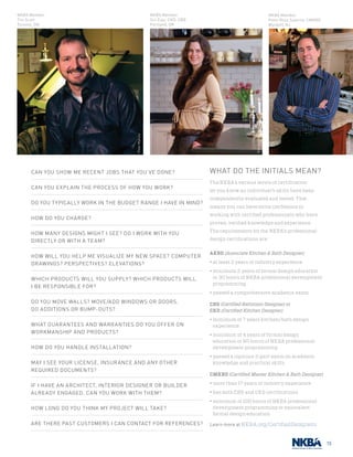 NKBA Bath Planner | PDF