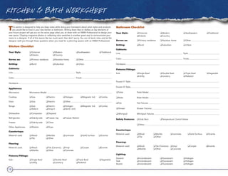 NKBA Kitchen and Bath Workbook | PDF