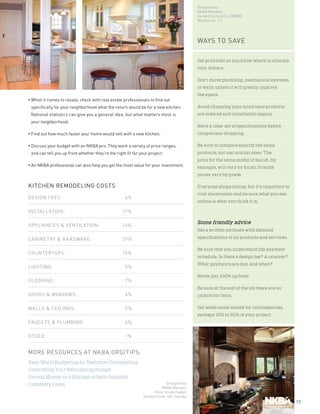 NKBA Kitchen Planner | PDF