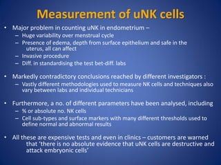 Current Controversies in Natural Killer (NK) cells and reproductive ...