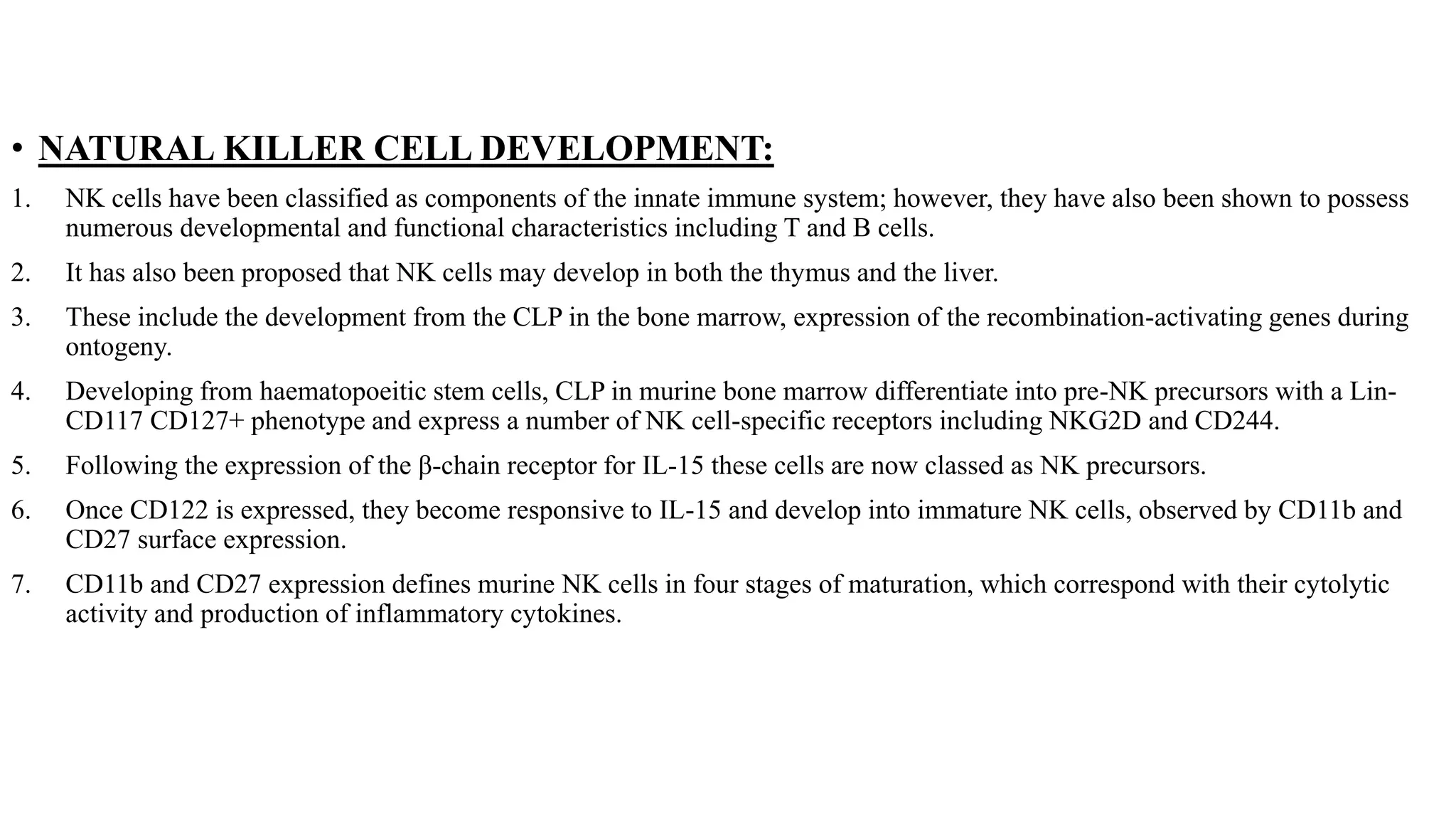 Nk cells and their functions | PPTX