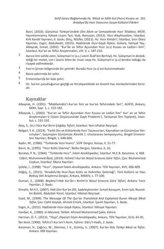HZ. MUSA VE SALİH KUL | PDF