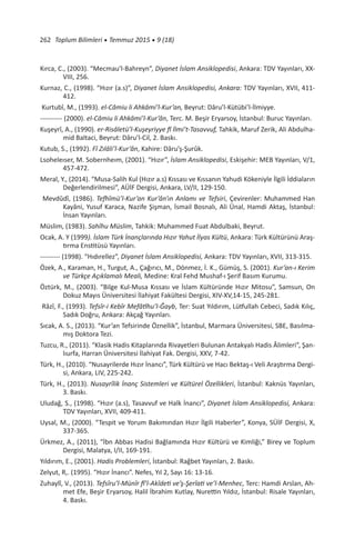 HZ. MUSA VE SALİH KUL | PDF