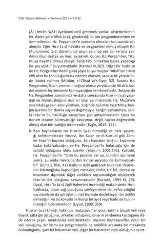 HZ. MUSA VE SALİH KUL | PDF