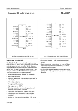 Tda5140 a | PDF