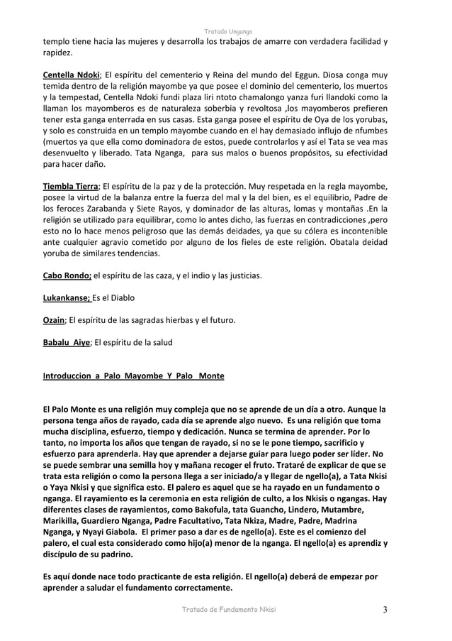 Nkisi los-fundamentos-del-palo-monte | PDF