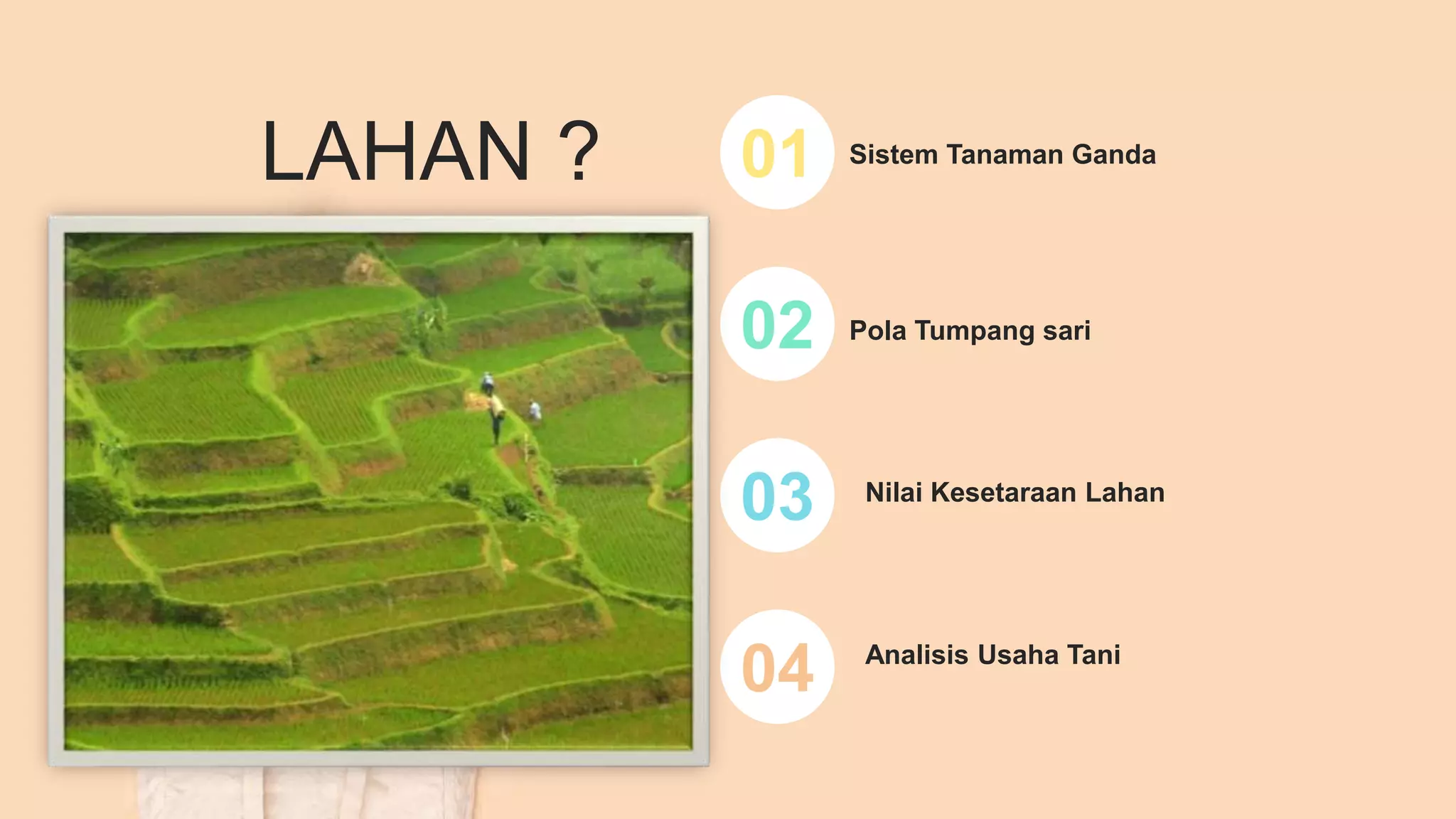 Nilai kesetaraan lahan | PPTX