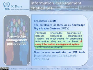 Digital repositories and Knowledge Management | PPTX