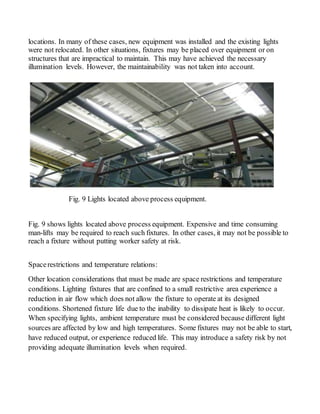 Seminar Topic on Lighting Safety Considerations | DOCX