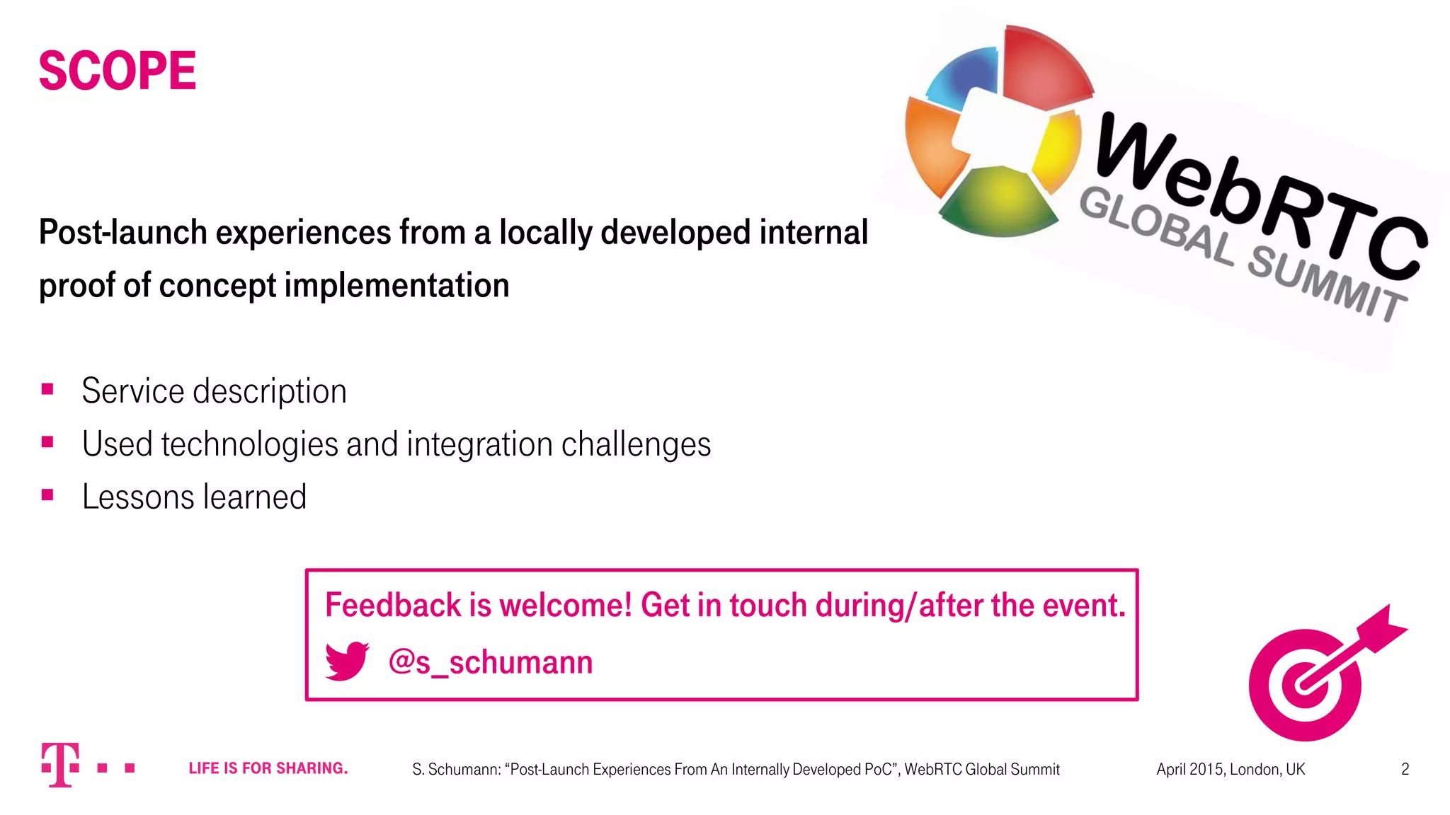 Post-launch experiences from a locally developed internal proof of concept implementation | PPT