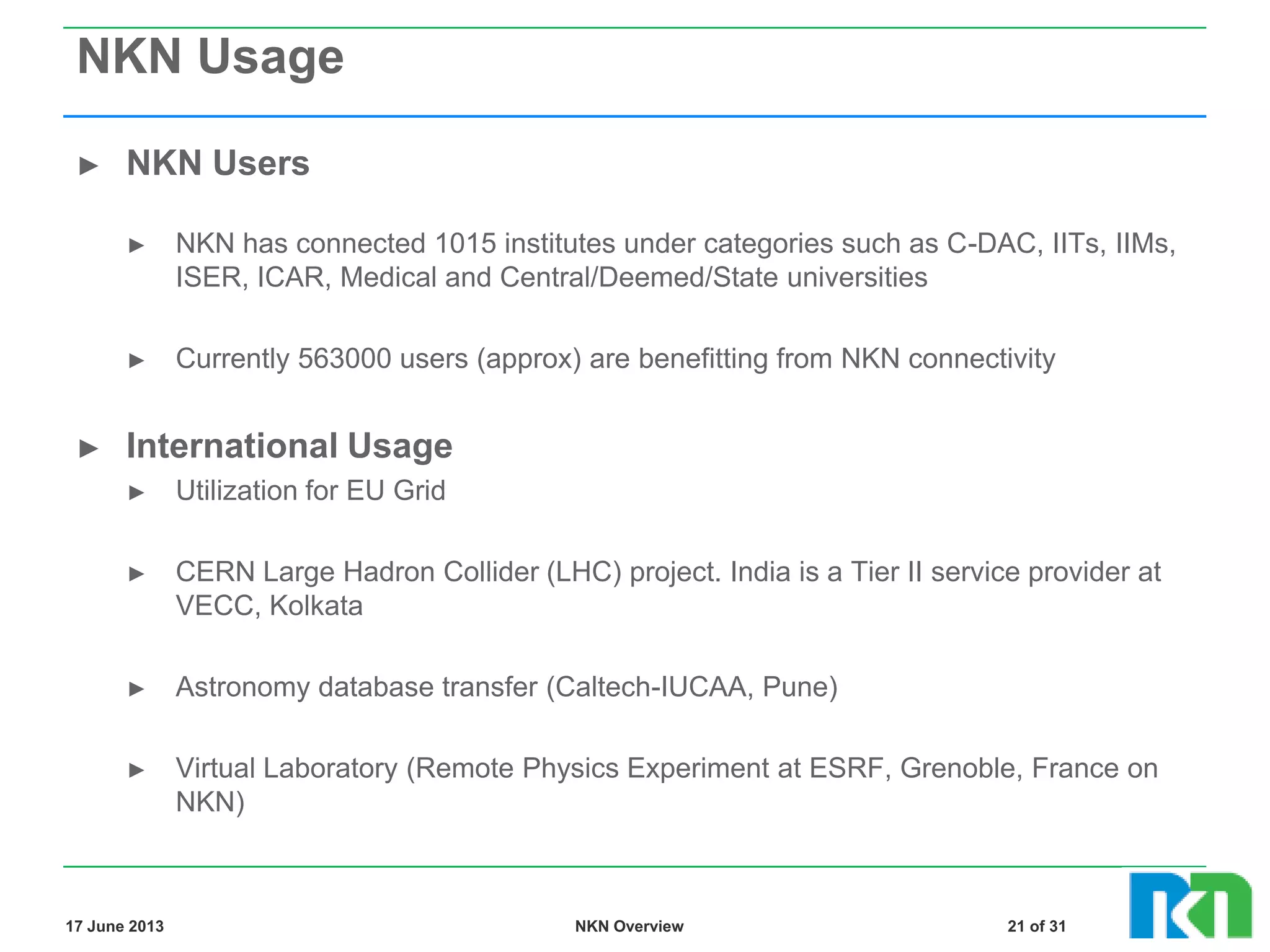 National Knowledge Network | PPTX