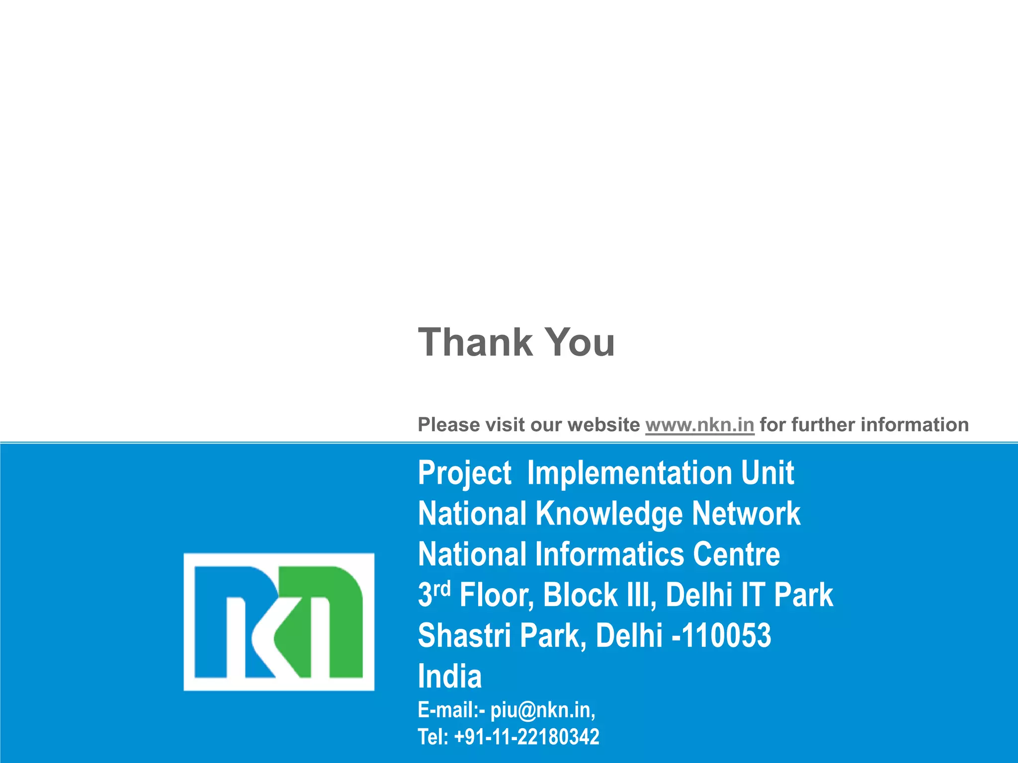 National Knowledge Network | PPTX