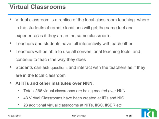 National Knowledge Network | PPTX | Computer Networking | Computing