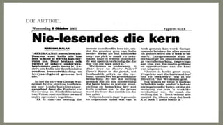 n Koerantberig.pptx vir Afrikaans Graad 5 - 7 | PPTX