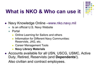 NKO+presentation+ +06.14.11