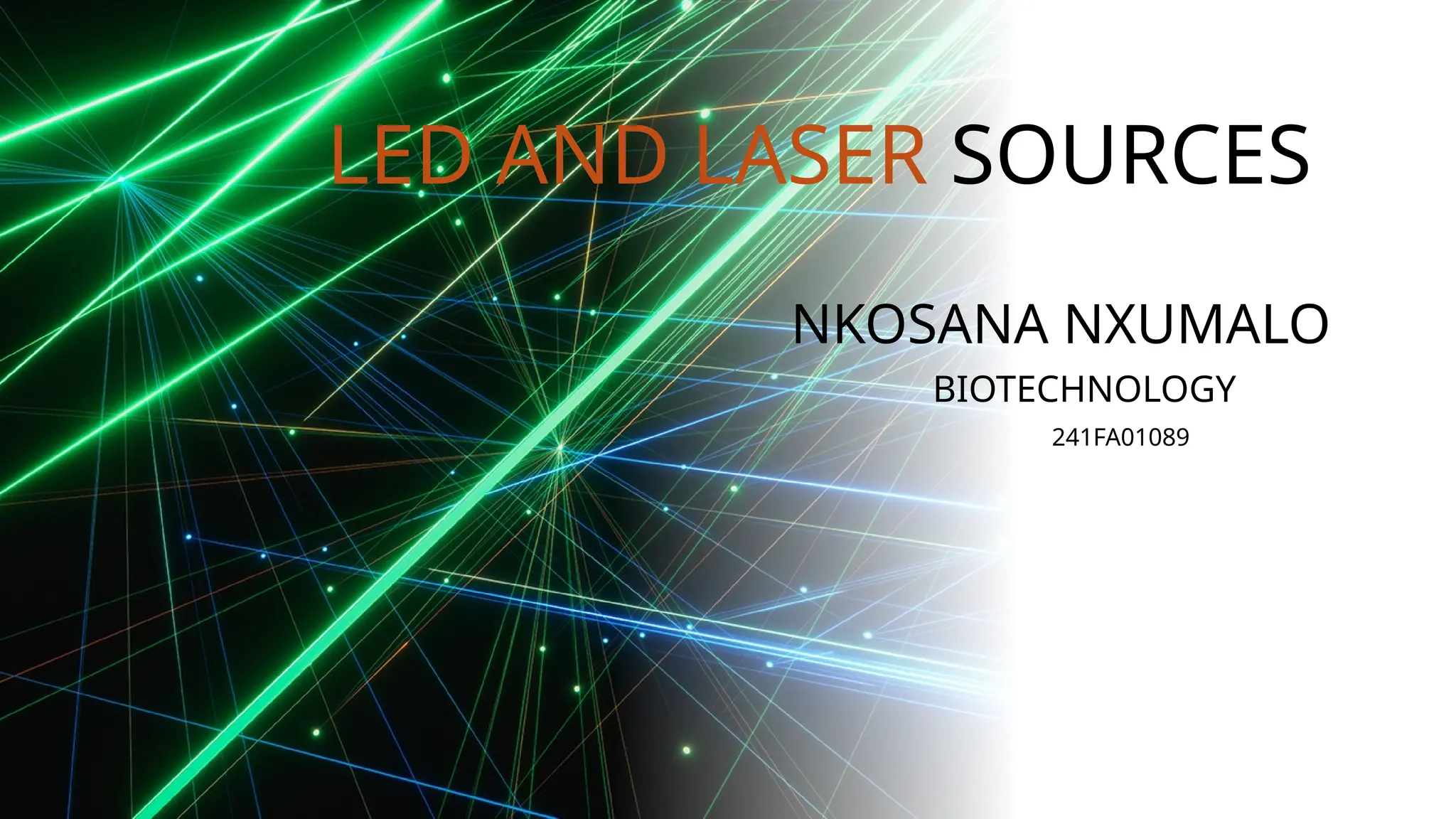 Illuminating Innovations: The Future of LED and Laser Technology | PPTX