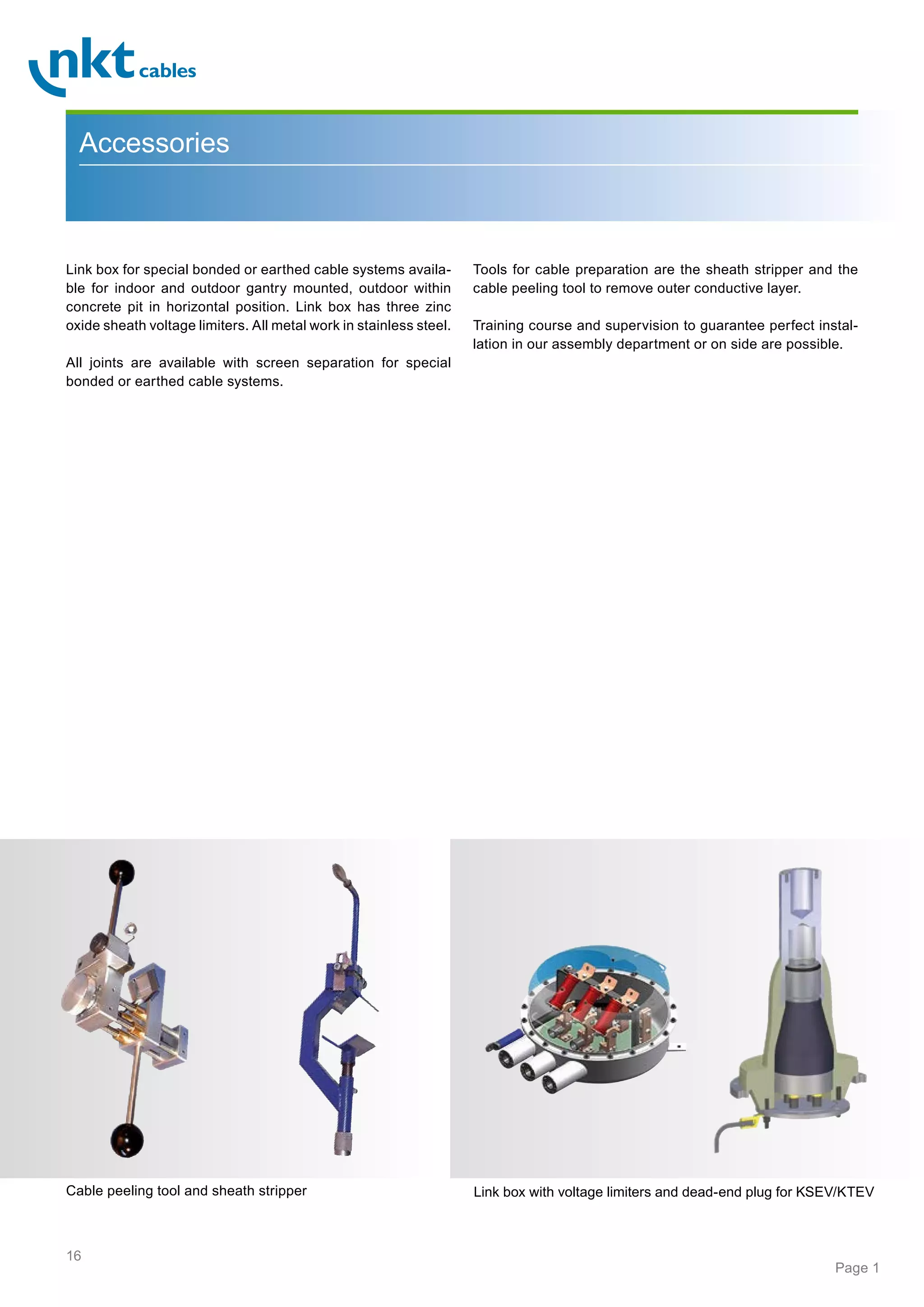 NKT High Voltage Cable Joints & Terminations 72kV-245kV | PDF