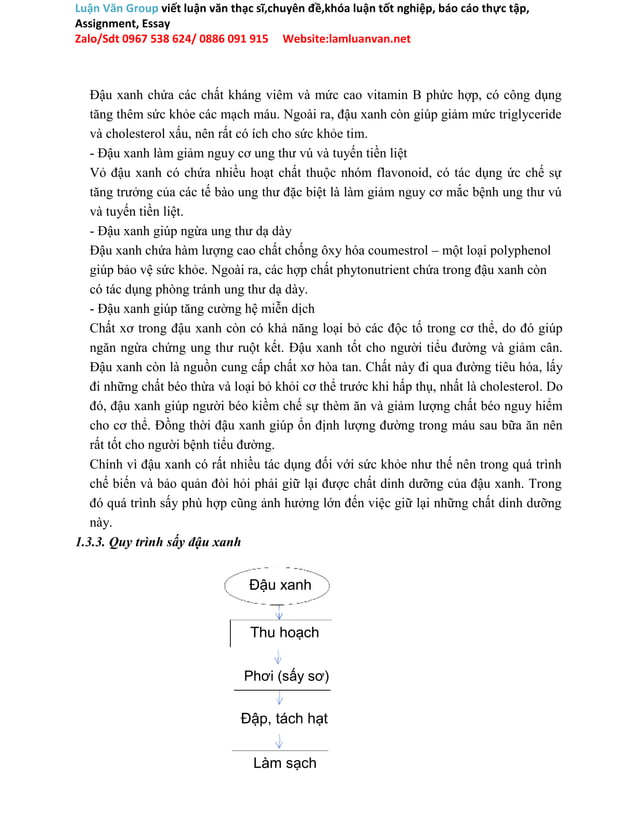 Đồ án Kỹ thuật thực phẩm Tính toán thiết kế thiết bị sấy thùng quay sấy đậu xanh 3 tấn nguyên ...