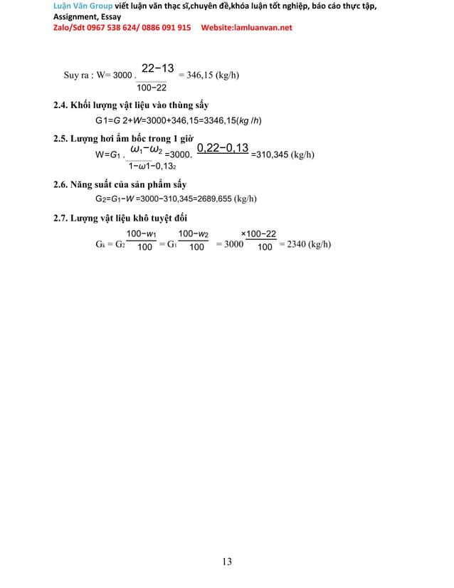 Đồ án Kỹ thuật thực phẩm Tính toán thiết kế thiết bị sấy thùng quay sấy đậu xanh 3 tấn nguyên ...