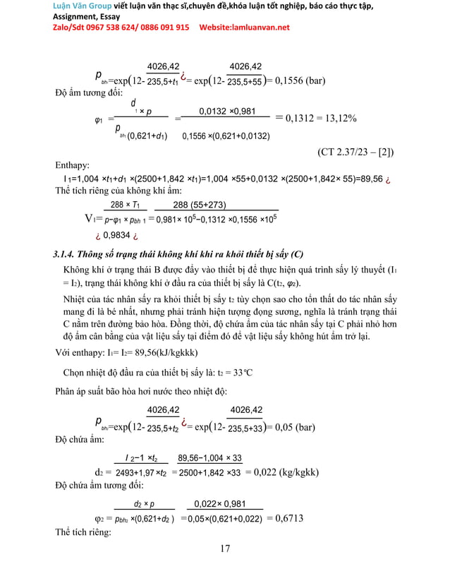 Đồ án Kỹ thuật thực phẩm Tính toán thiết kế thiết bị sấy thùng quay sấy đậu xanh 3 tấn nguyên ...