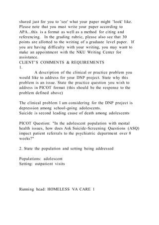 NKU- DNP Theory and ResearchMODULE 6Module 6 Assignment -- | DOCX