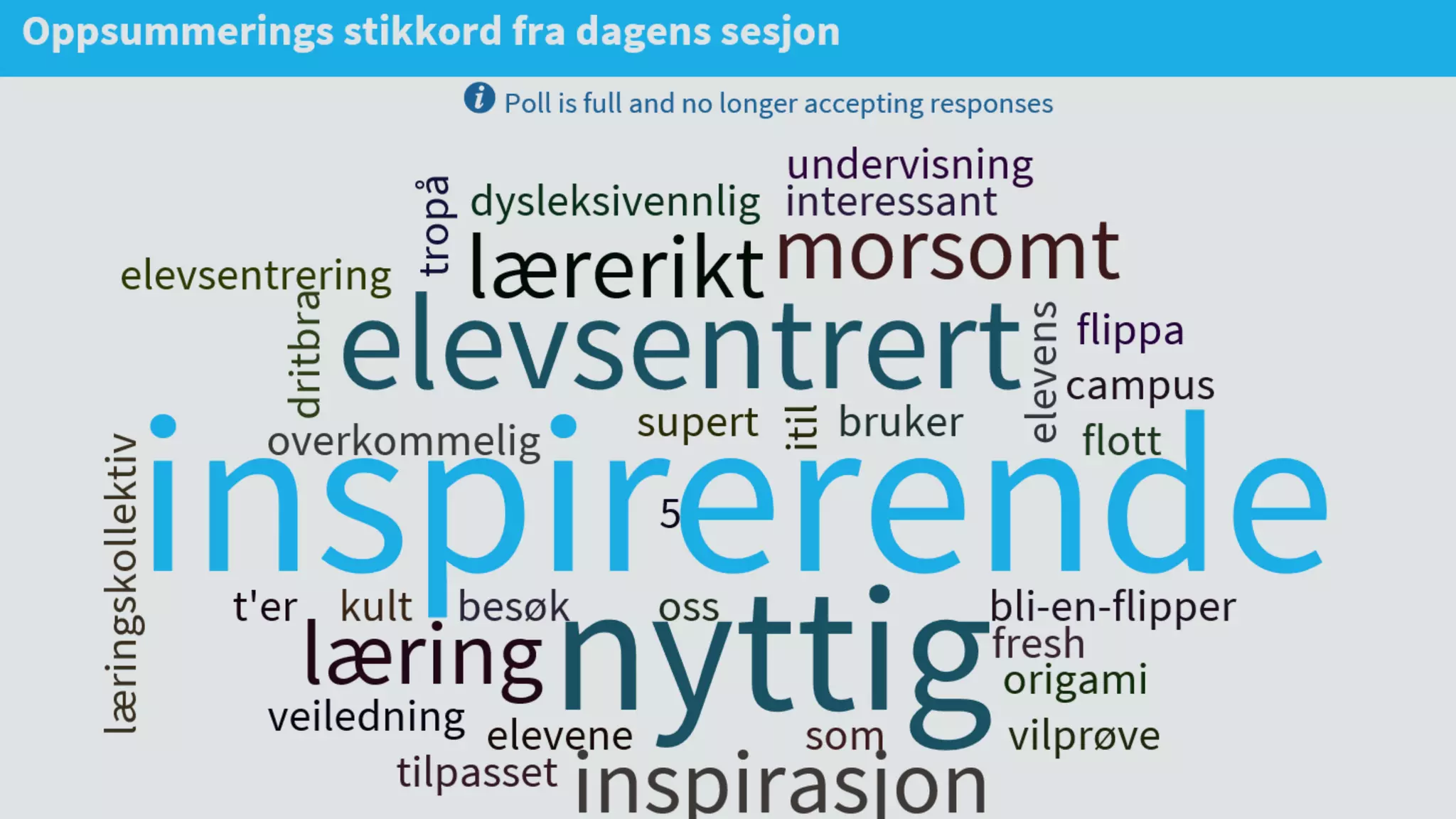 NKUL 2015 - Fra Flipped classroom til flipped learning | PPT