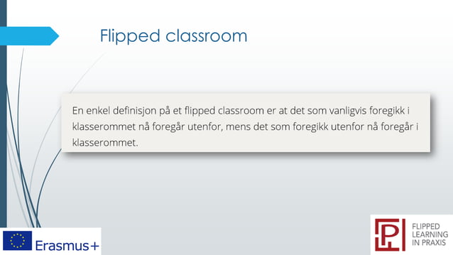 NKUL 2015 - Fra Flipped classroom til flipped learning | PPT