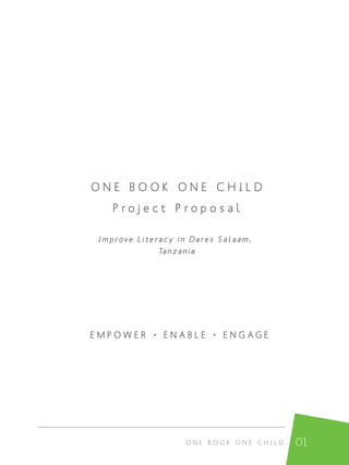 ONE BOOK ONE CHILD Project Proposal | PDF