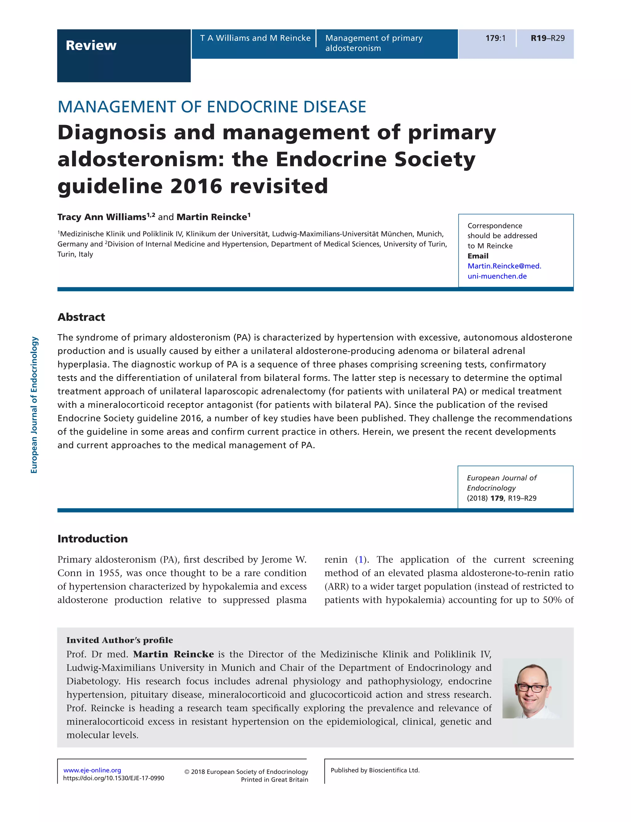 Hiperaldosteronismo primario | PDF