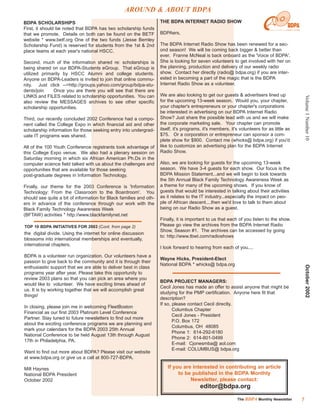 Newsletter: National BDPA (Oct 2002) | PDF