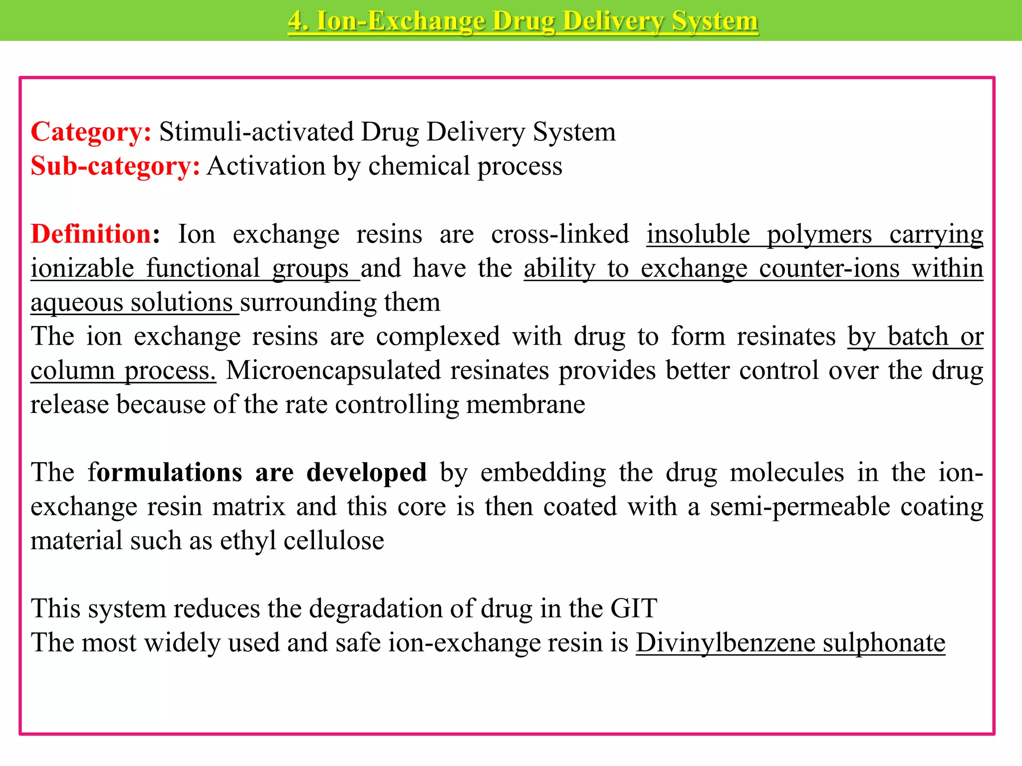 Controlled drug delivery system part II | PPTX
