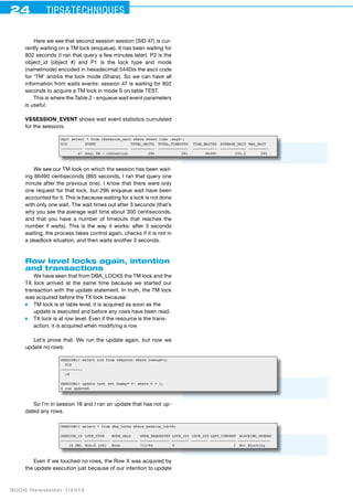 Oracle table lock modes | PDF