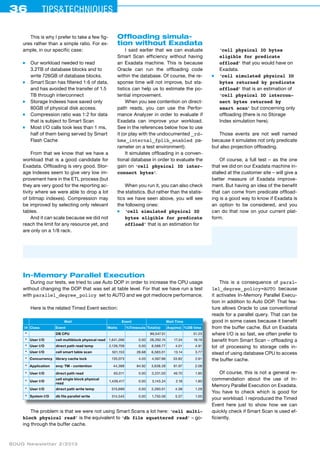 Exadata X3 in action: Measuring Smart Scan efficiency with AWR | PDF