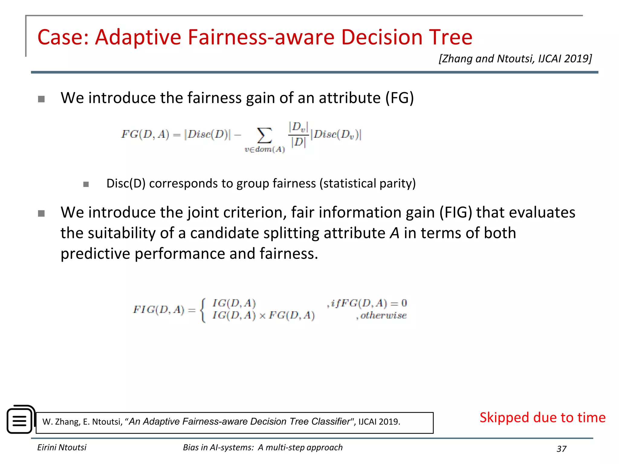 Bias in AI-systems: A multi-step approach | PDF