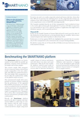 Newseletter Smartnano 8 - Nanoparticles | PDF