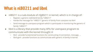 nl80211 and libnl | PDF