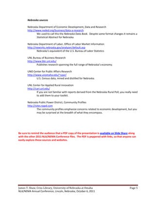 Learning to Live Without a Statistical Abstract | PDF