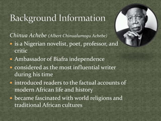Chinua Achebe Biagraphy