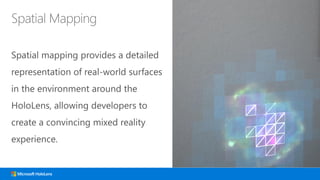 Building Mixed Reality Experiences for Microsoft HoloLens in Unity | PPT