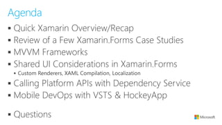 Lessons Learned from Real World Xamarin.Forms Projects | PPT