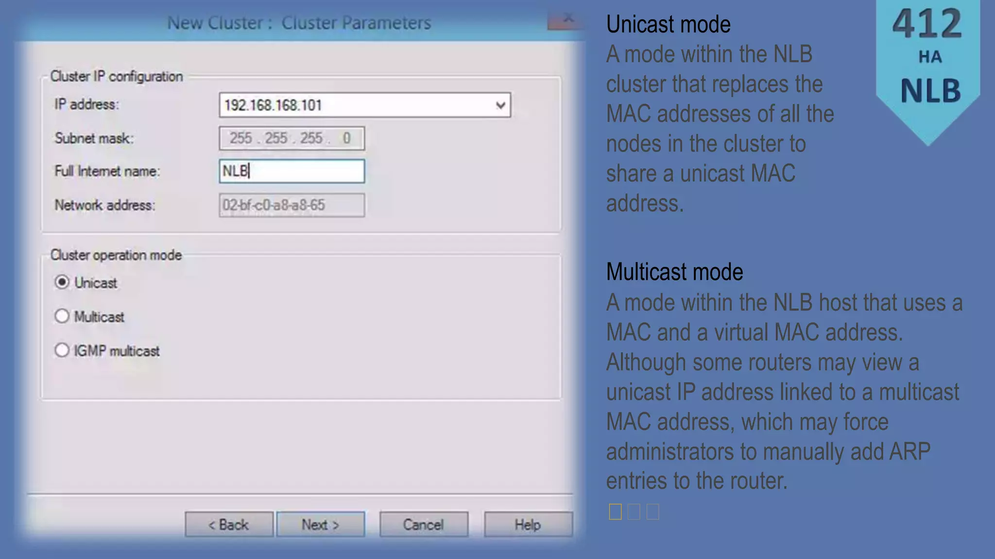 Network Load Balancing (NLB) | PPTX