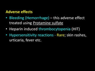 25.anticoagulants | PPTX