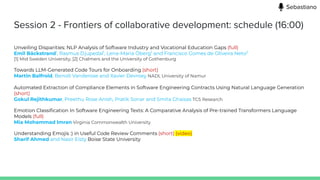 The 3rd Intl. Workshop on NL-based Software Engineering | PDF | Web Conferencing | Computer ...