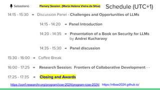 The 3rd Intl. Workshop on NL-based Software Engineering | PDF | Web Conferencing | Computer ...