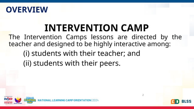 National Learning Camp -INTERVENTION CAMP.pptx