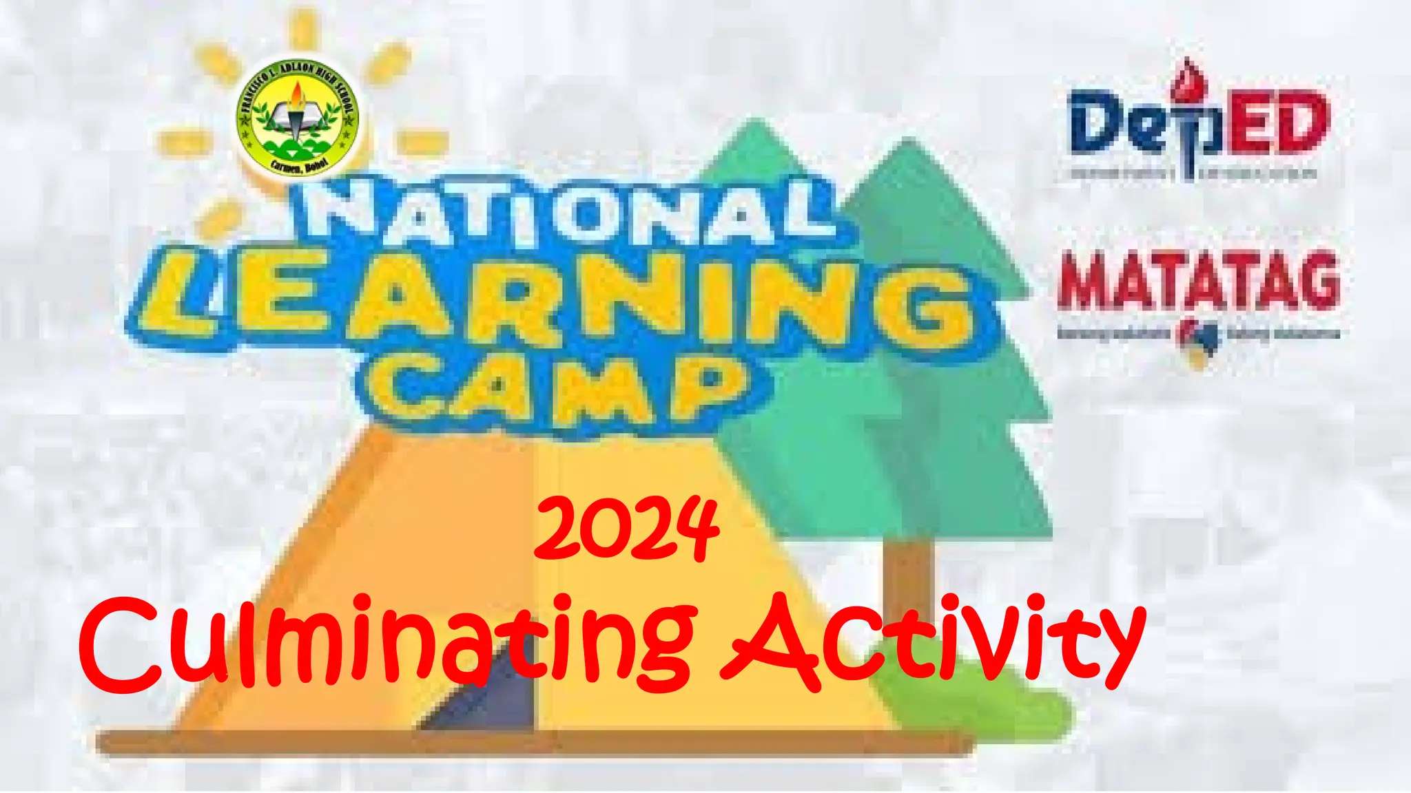 NLC 2024 Culminating Activity program flow | PPTX