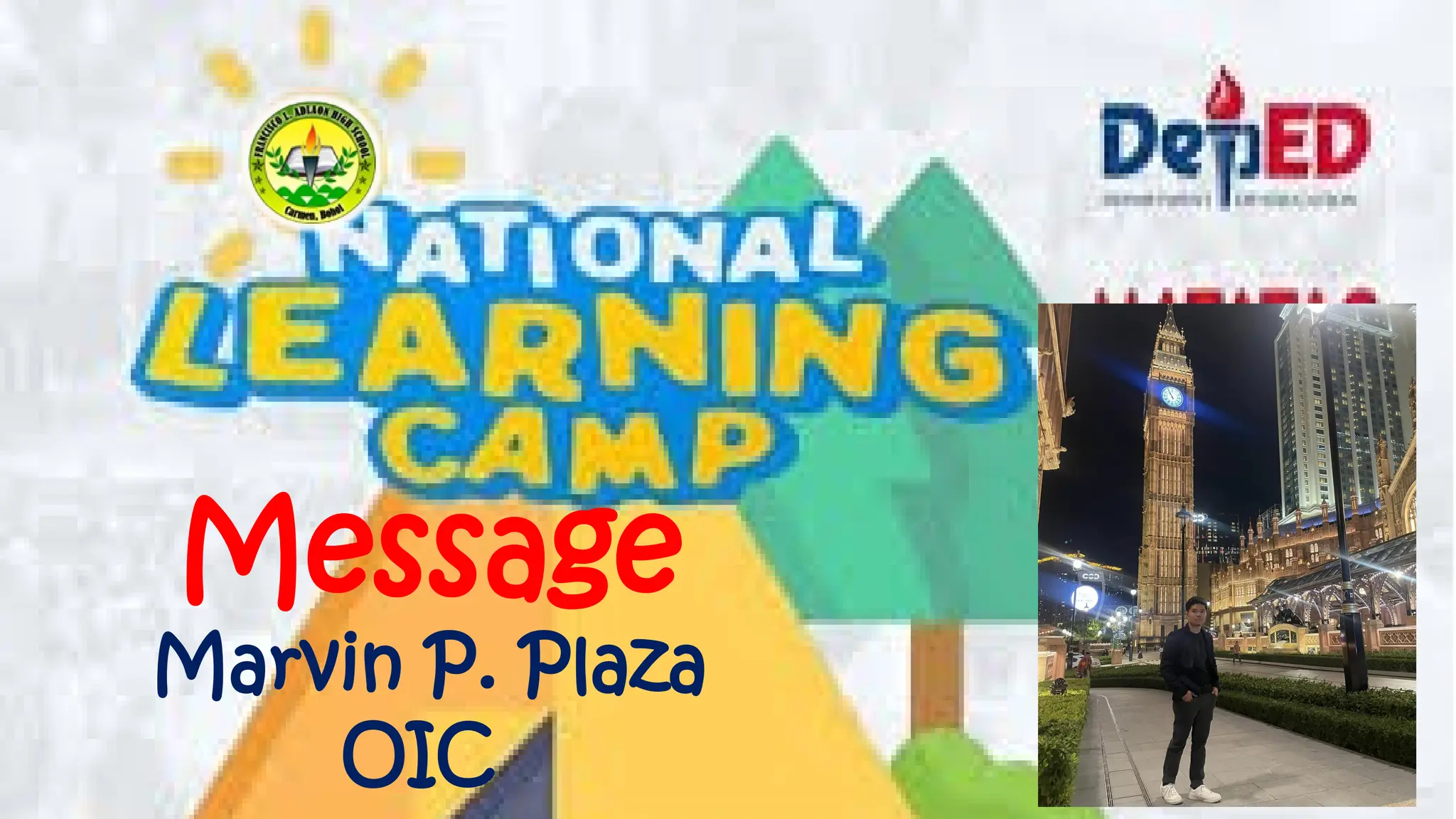 NLC 2024 Culminating Activity program flow | PPTX