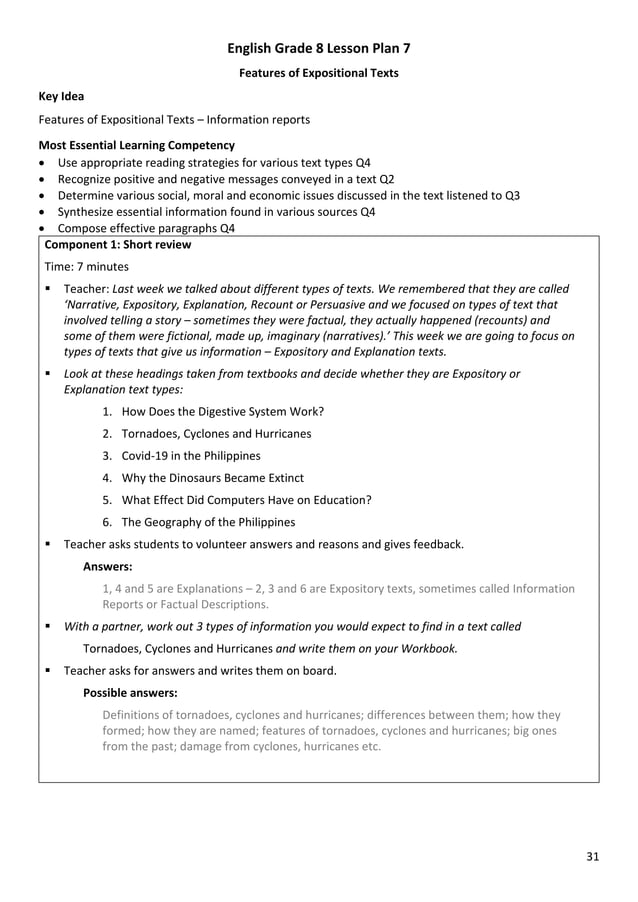 NLC23 - Grade 8 Consolidation English Lesson Plan - Final.pdf